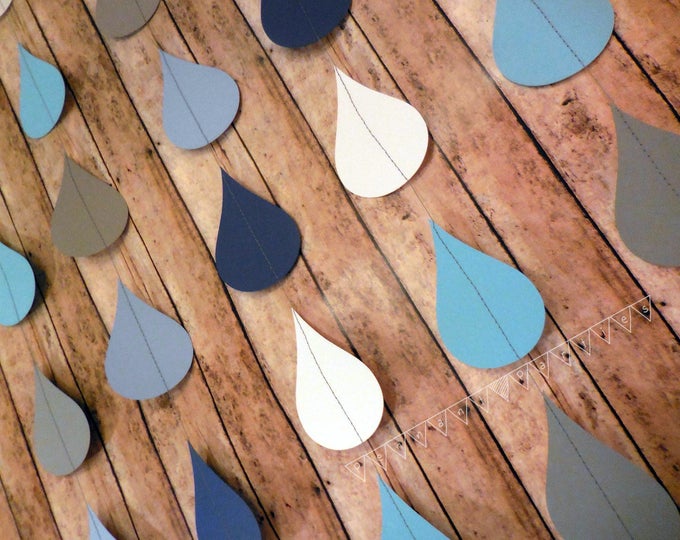 Rain Shower Baby Shower Invitation Editable Shower Invite Template Baby ...