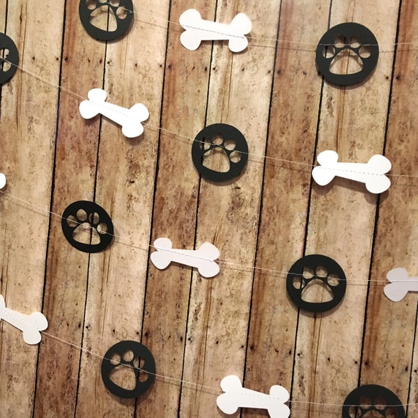 Dog Bone Garland - Etsy
