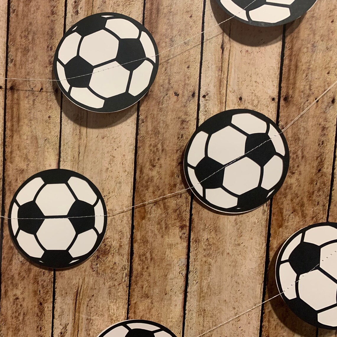 Soccer Ball Banner - Goal - Etsy