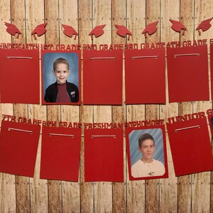 Graduation Banner Picture Display, K-12 Photo Display, Graduation ...