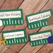 Football Place Card Table Tent - Tailgate - Etsy