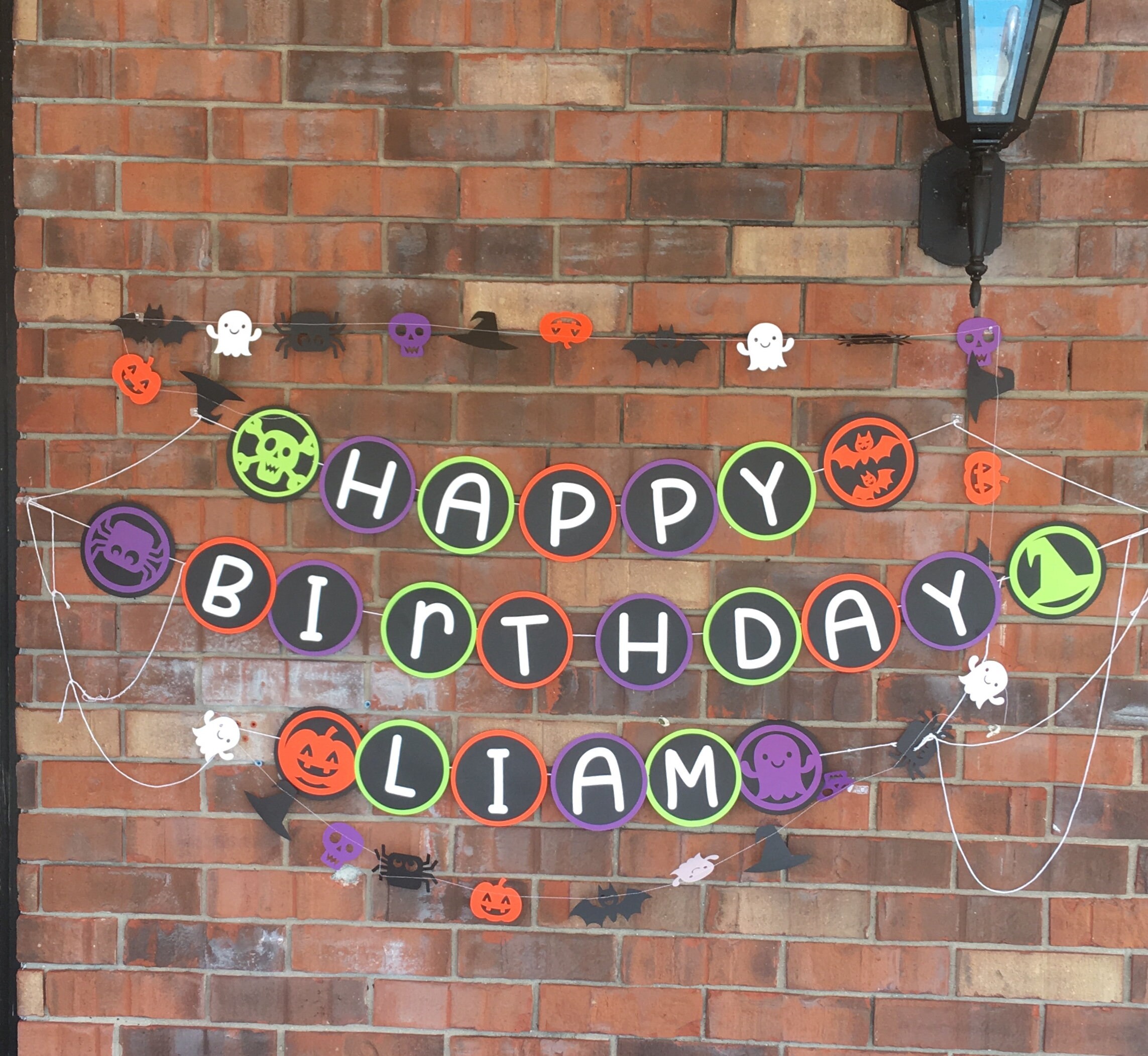 Halloween Garland - Cute Shapes - Etsy