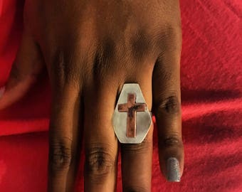 Upside down cross | Etsy