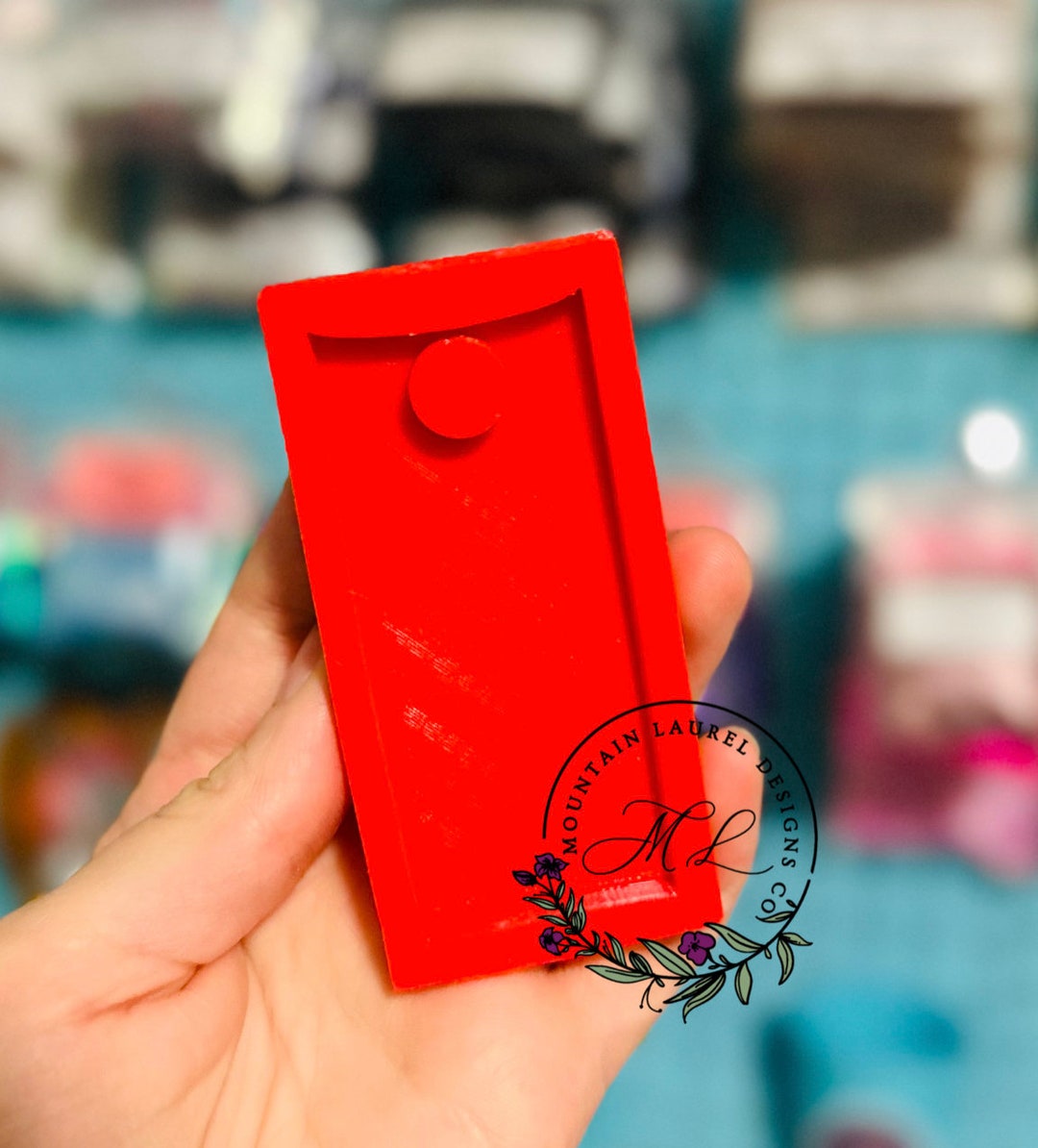 40oz Tumbler Tag Mold Fits Stanleys and Stanley Dupes Tumbler Lid Plate ...