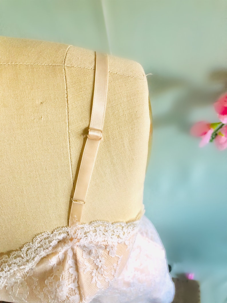 Vintage, Handmade Lace Slip - Etsy