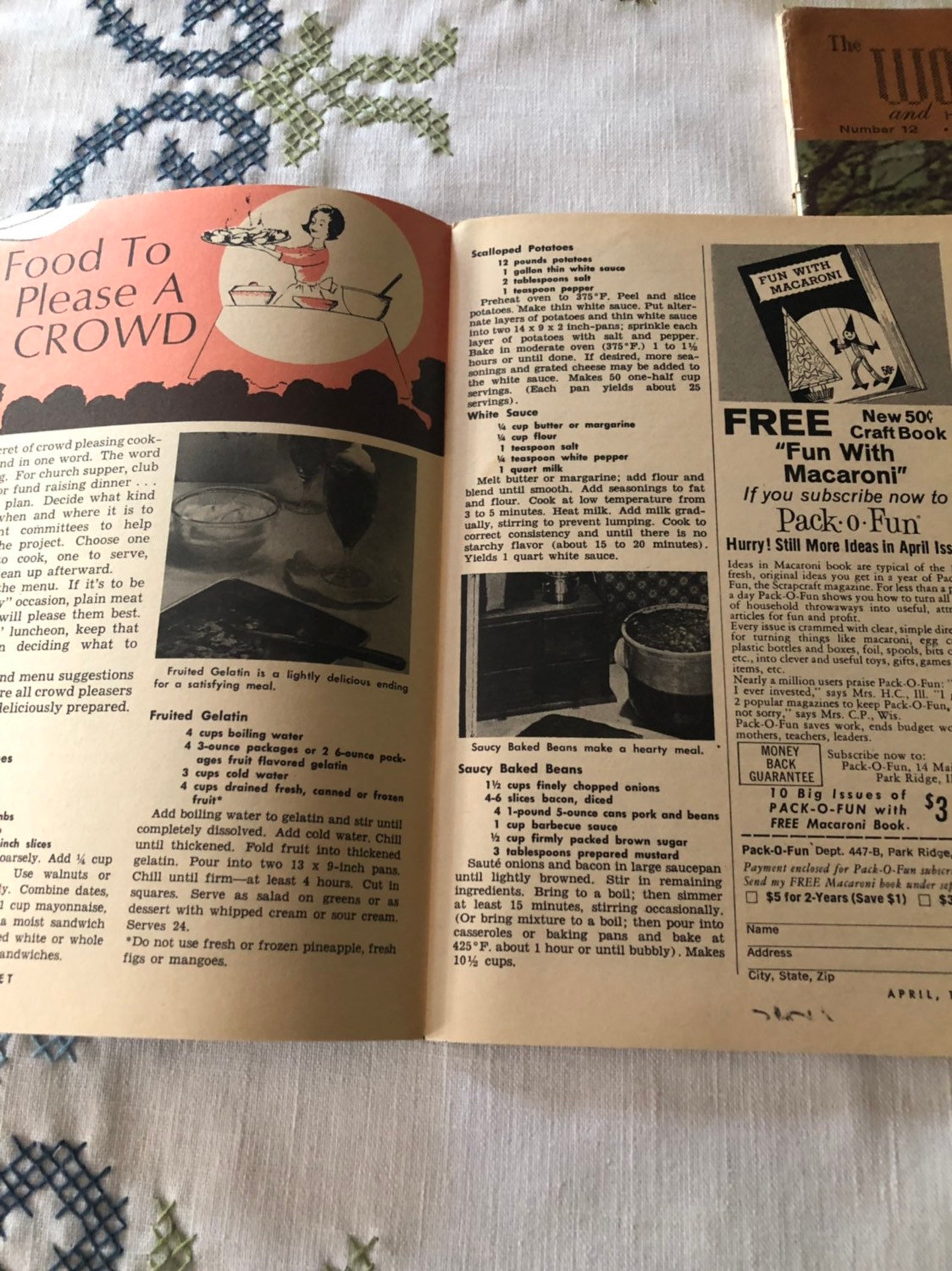 3 Vintage Workbasket and Home Arts Magazines - Etsy