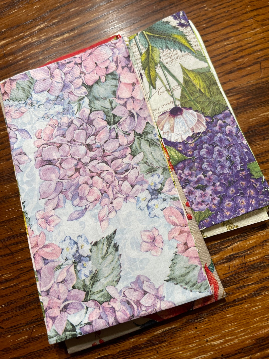 Beautiful Napkins Set -2 for Decoupage and Journal Making - Etsy