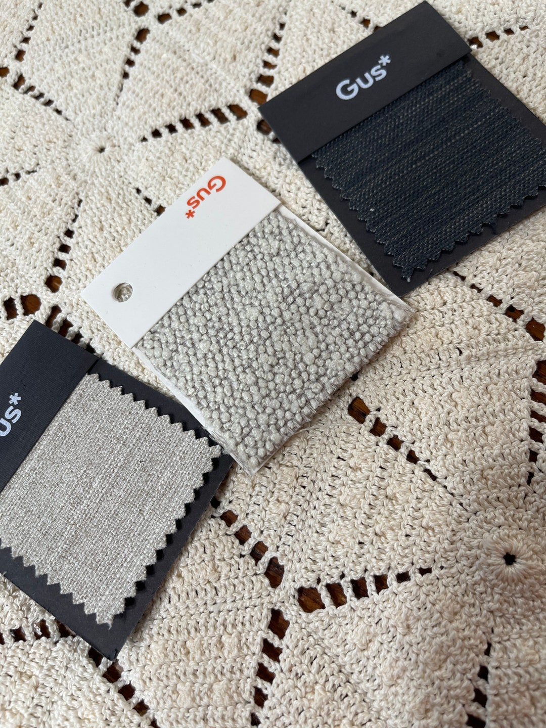 3 Fabric Swatch Cards - Etsy