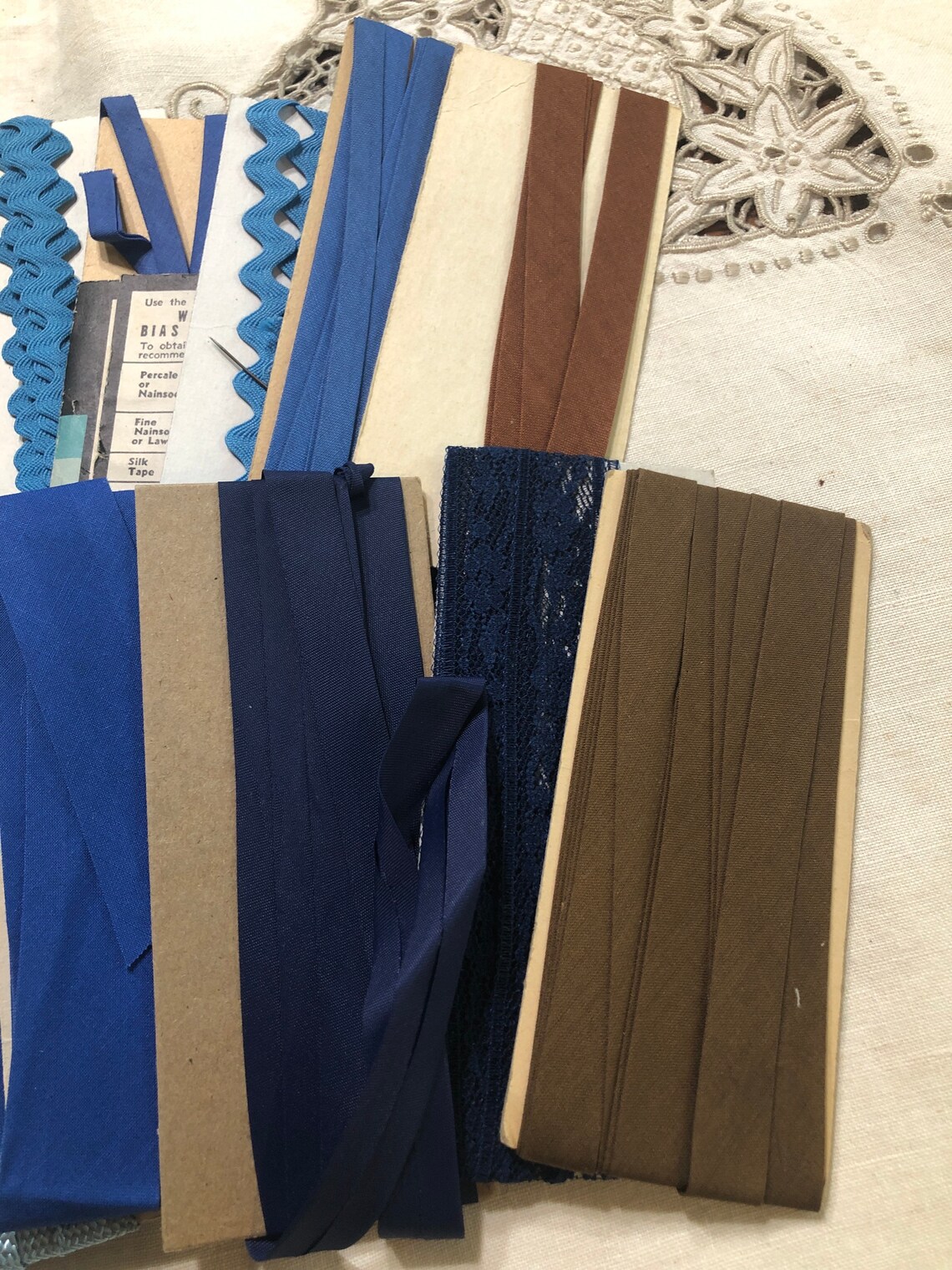 Vintage Seam Binding and or Rick Rack and or Cording #43 - Etsy