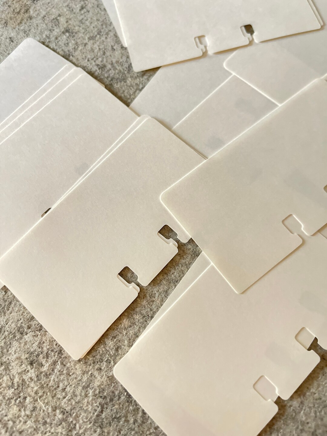 10 Vintage Unlined Rolodex Cards. - Etsy