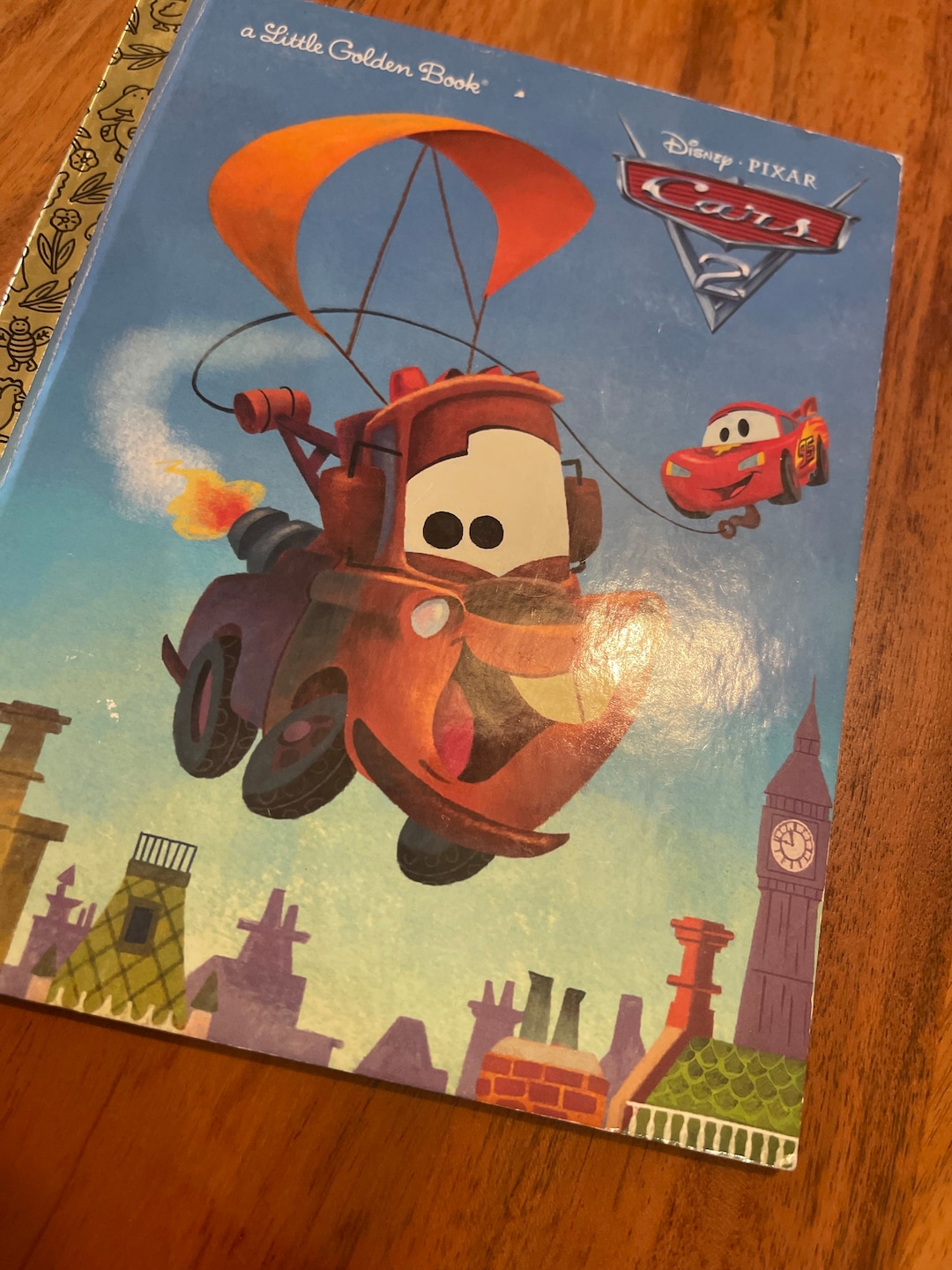 Cars 2 (A Little Golden Book) 2011 - Etsy