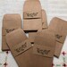 New Mini Kraft Coin Envelopes - Etsy