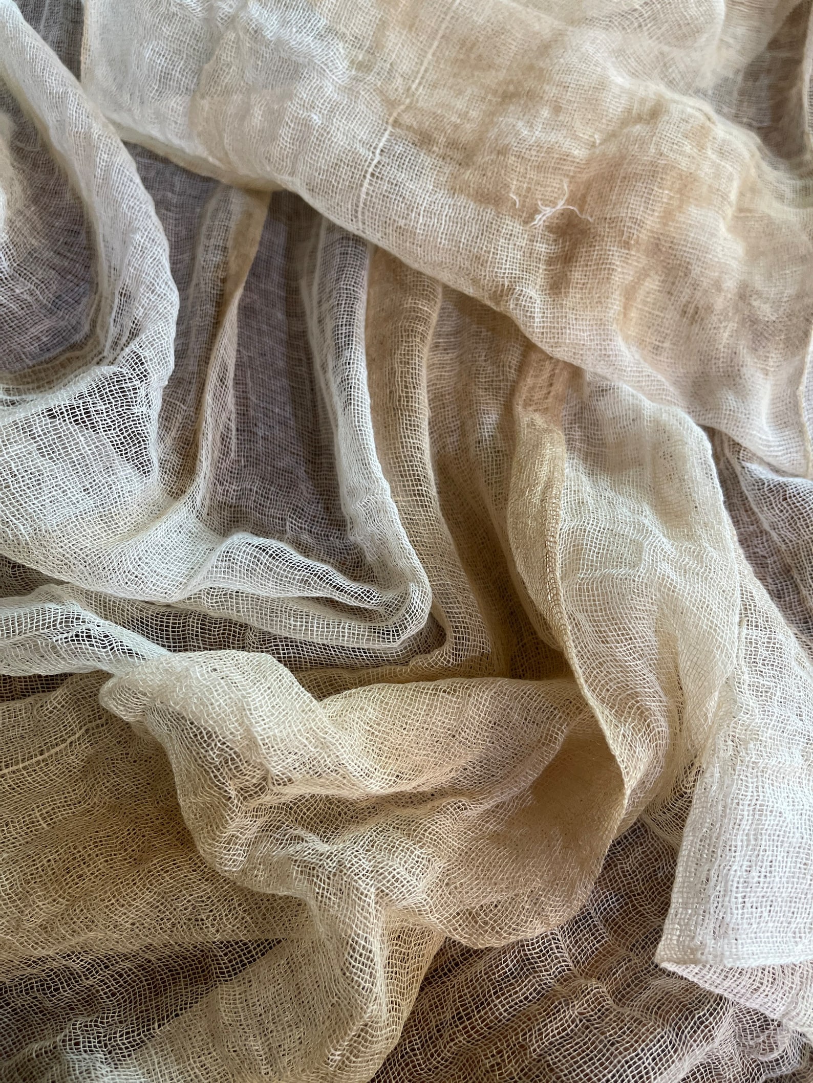 Coffee Dyed Cheesecloth - Etsy
