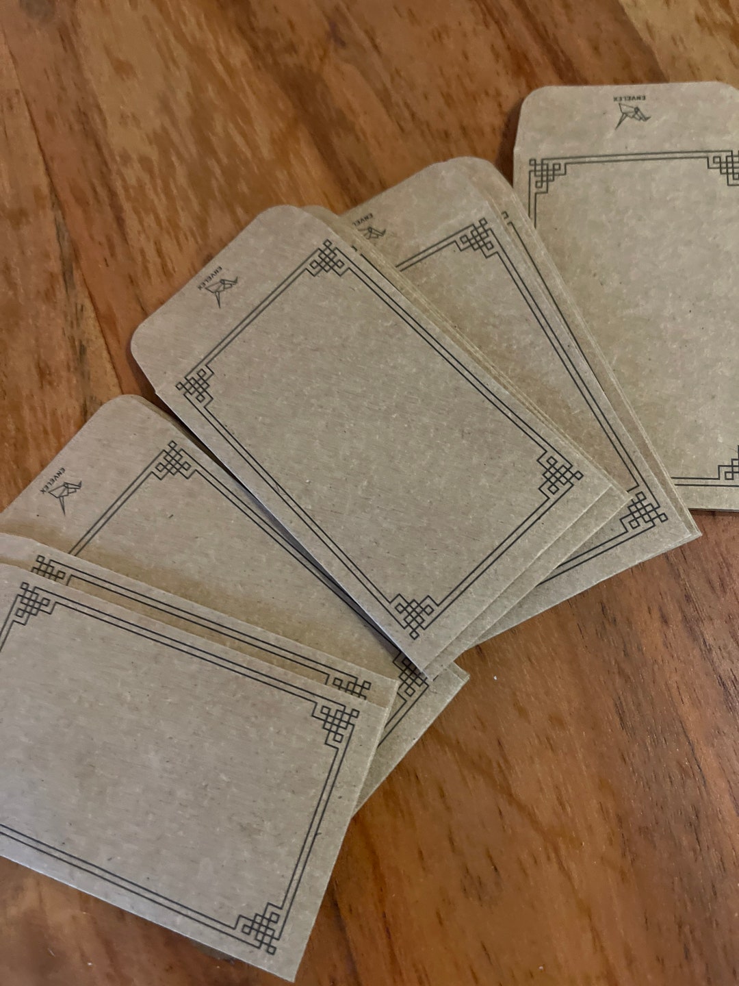 Mini Kraft Coin Envelopes - Etsy