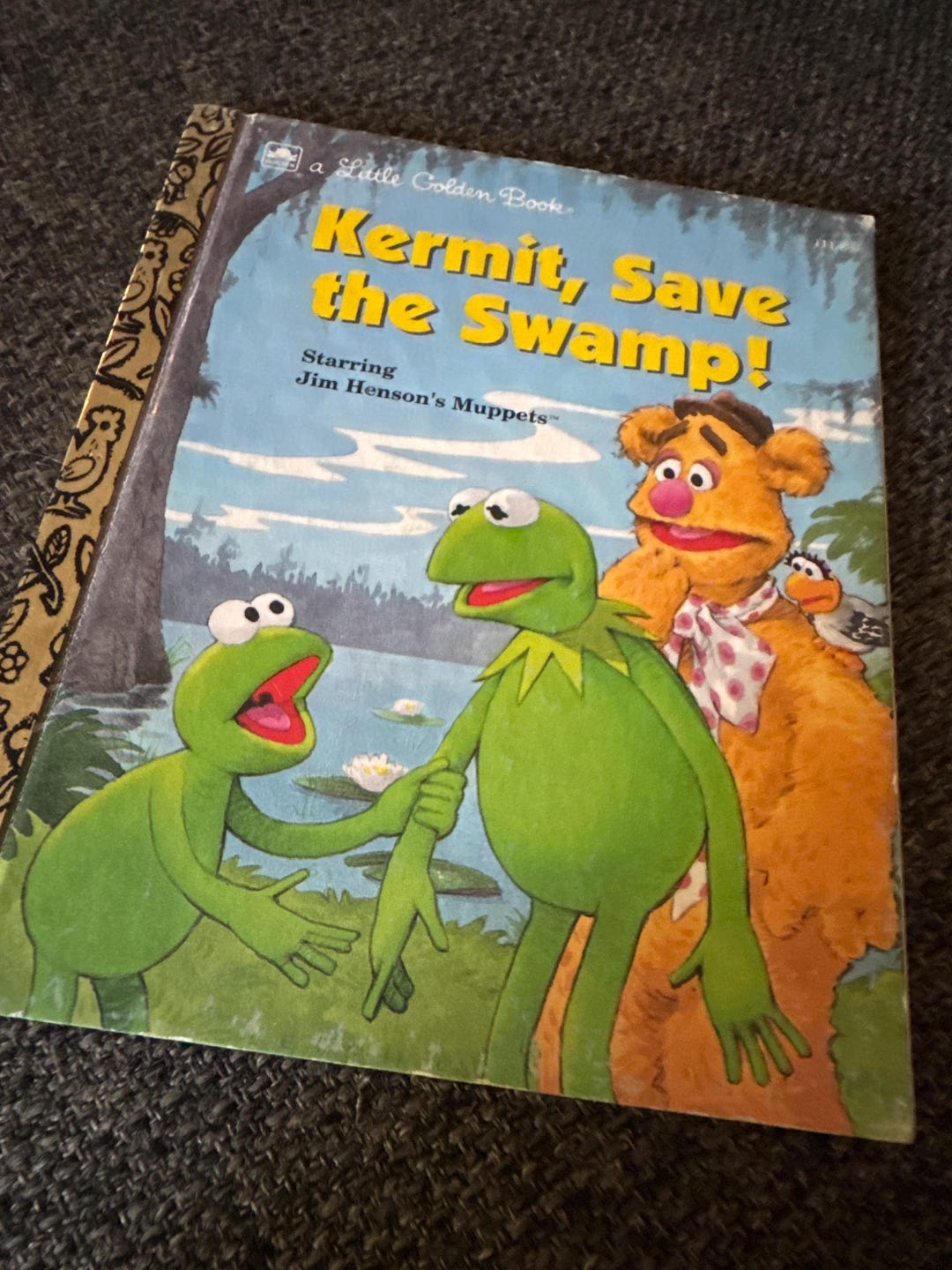 Kermit, Save the Swamp (little Golden Book) 1992 - Etsy