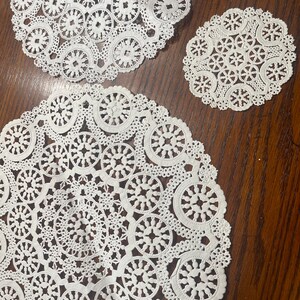 Vintage Paper Doilies, Mixed Shapes & Sizes, Craft Supply (32 Pcs) - Etsy