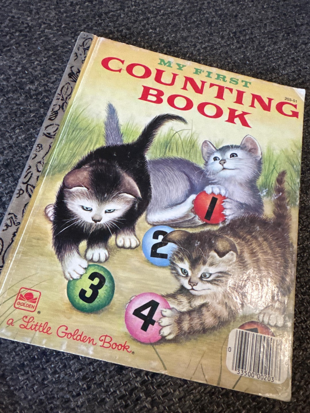 My First Counting Book (little Golden Book) 1956 - Etsy