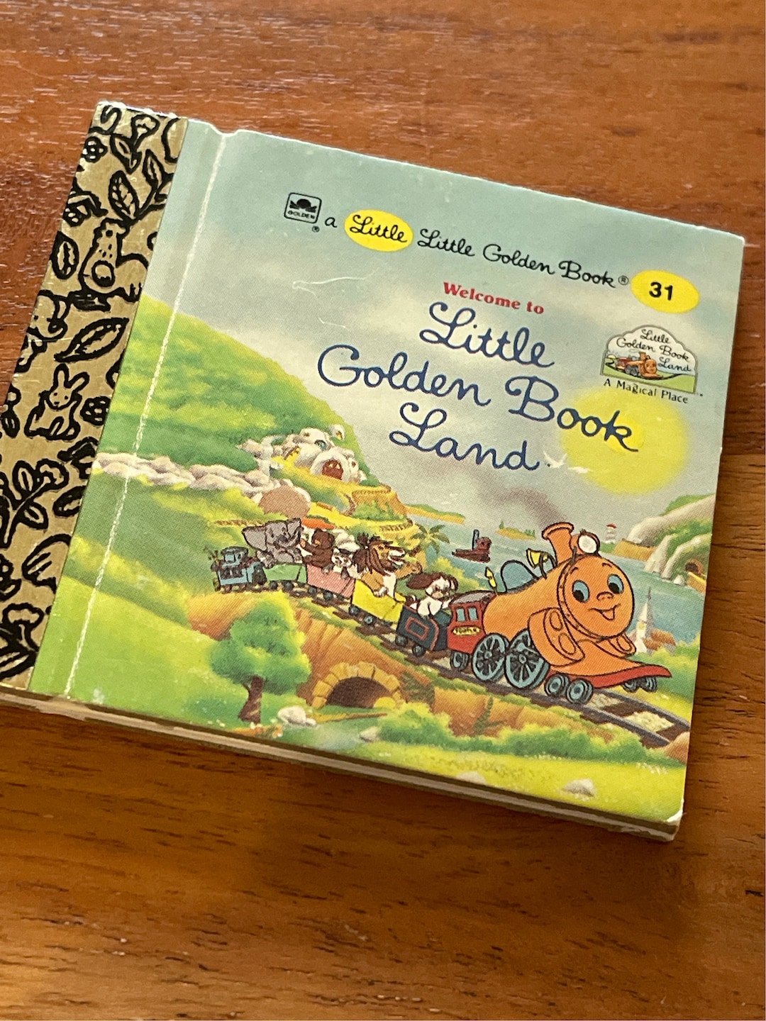 Welcome to Little Golden Book Land (A Tiny Little Golden Book) - Etsy