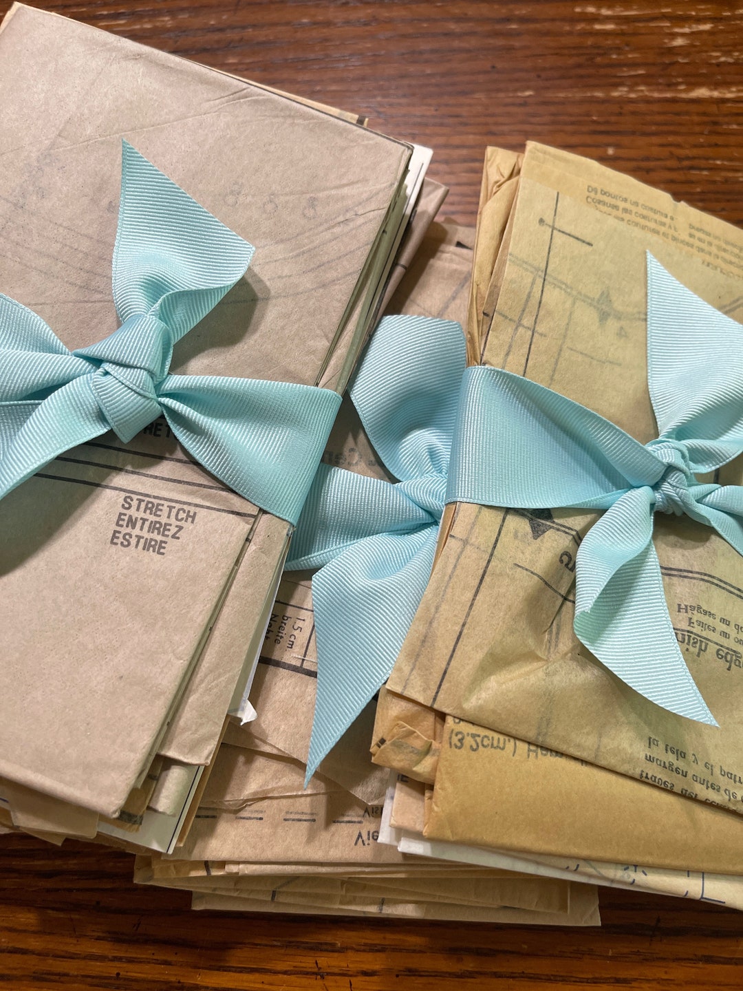 Sewing Pattern Tissue Bundle - Etsy