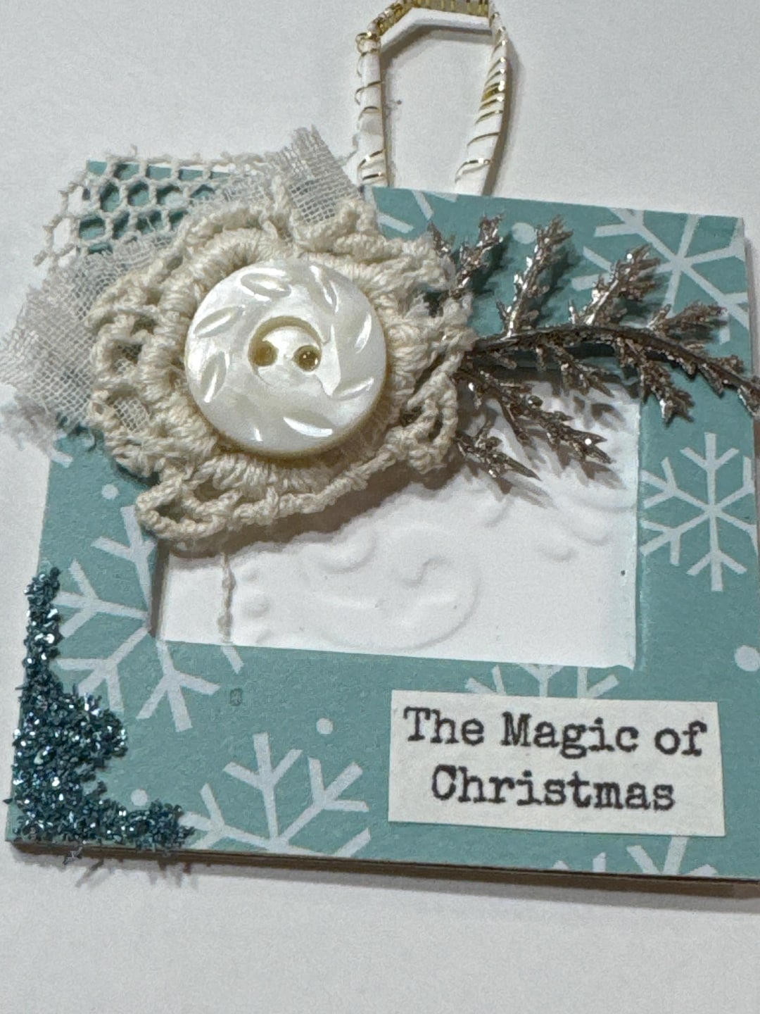 Altered Christmas Vintage Photo Slide. #37 - Etsy