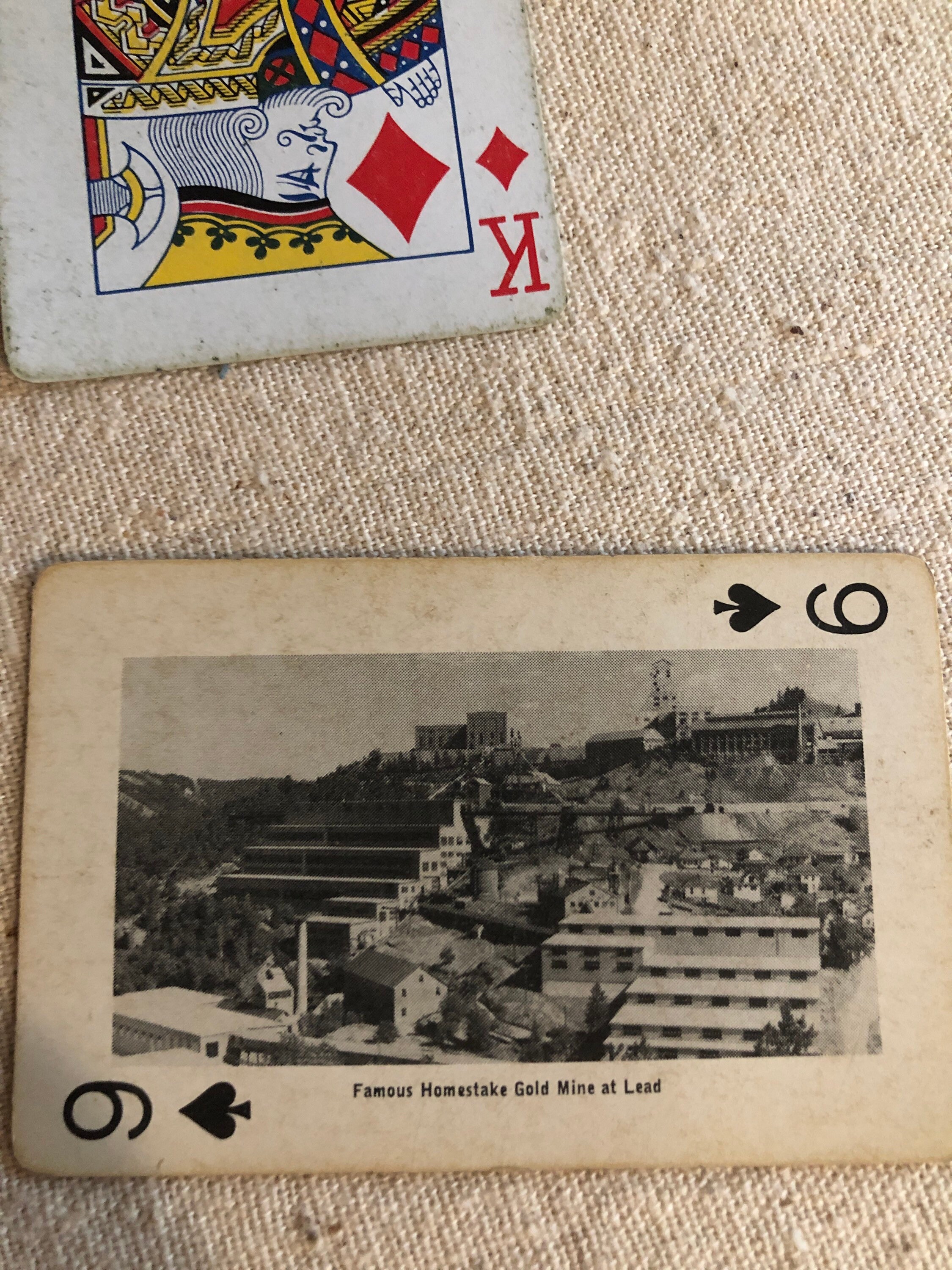 Vintage playing cards set 5 | Etsy