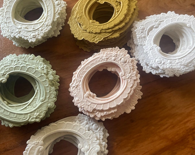 6 Beautiful Embossed Paper Frames for Your Junk Journal - Etsy