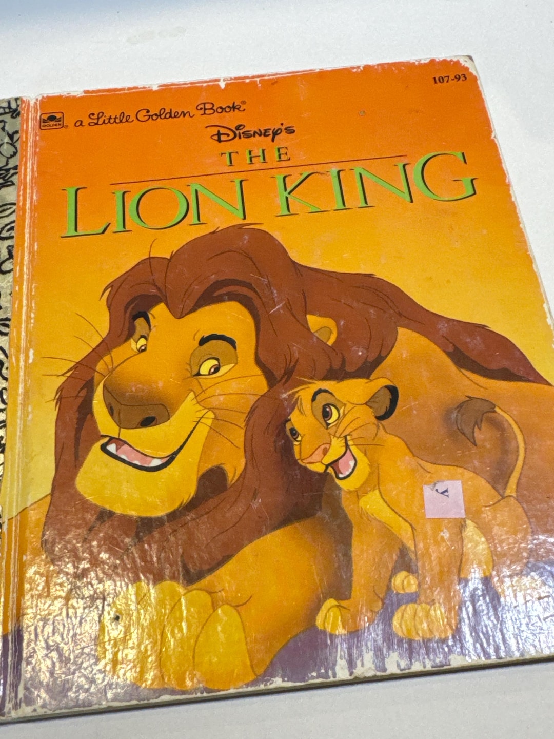 The Lion King (little Golden Book) 1994 - Etsy