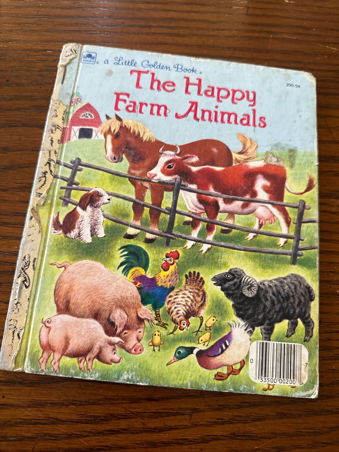 The Happy Farm Animals (A Little Golden Book) 1950 - Etsy
