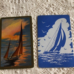Vintage Playing Cards Set 2 - Etsy