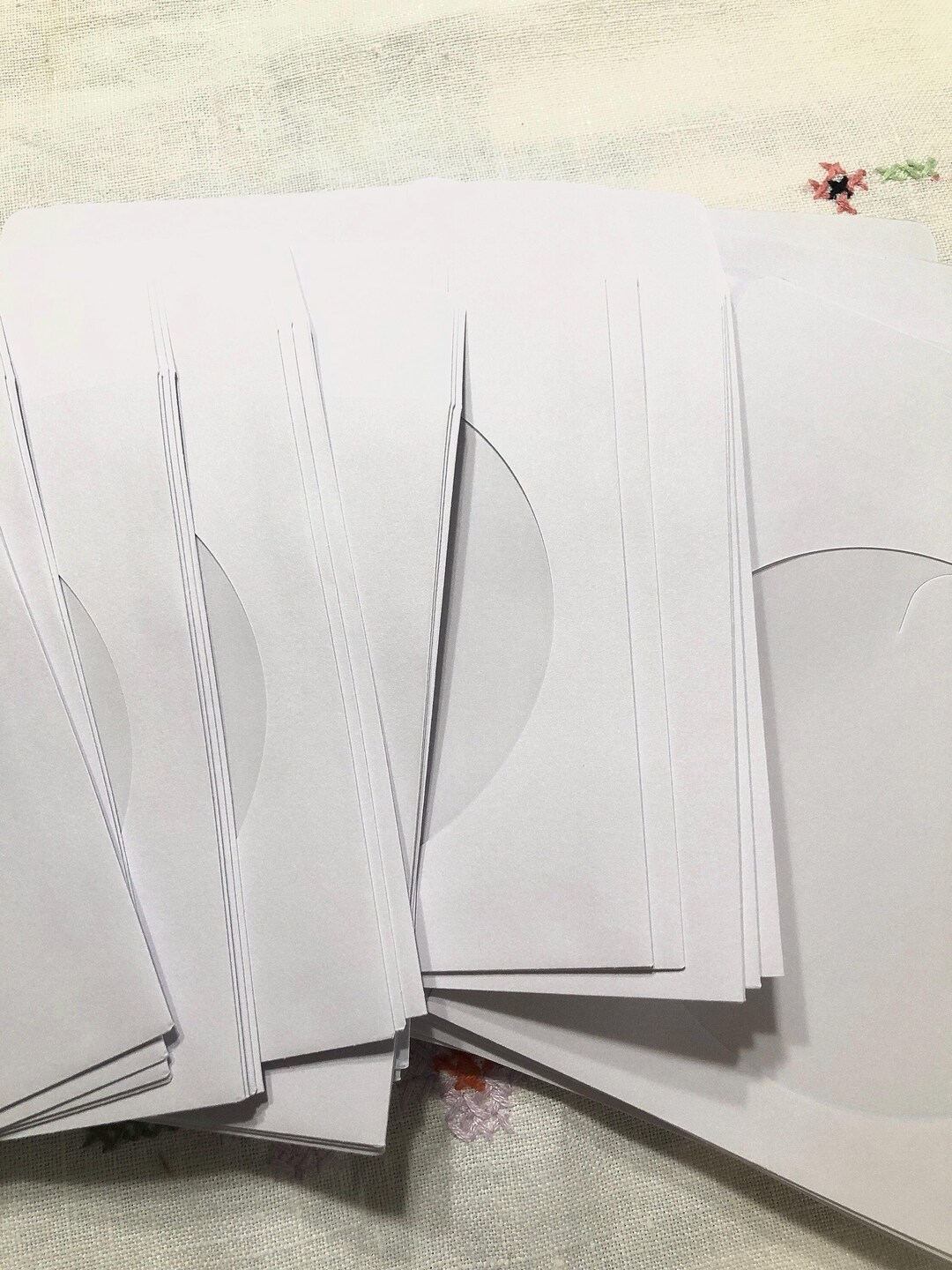 15 - White CD Envelopes With Windows - Etsy