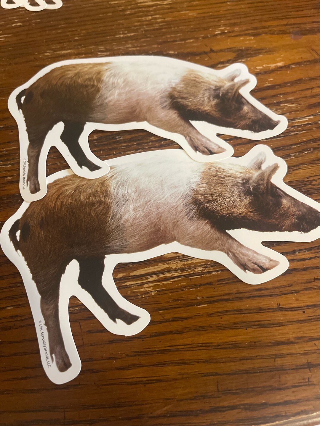 Cute Farm Animal Cut Out of a Pig (card Stock) - Etsy