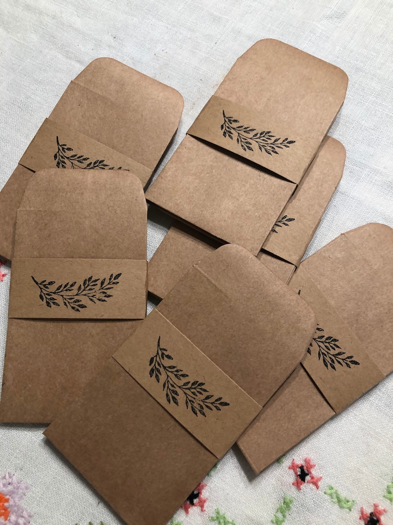 New Mini Kraft Coin Envelopes - Etsy