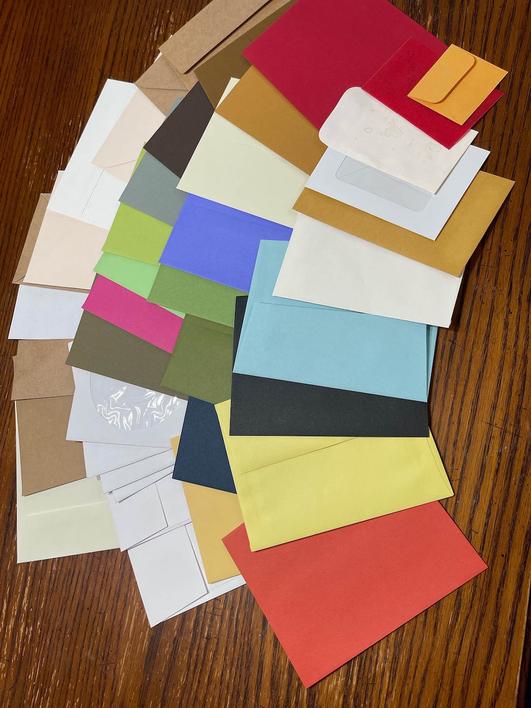 40 Envelopes Sample Pack - Etsy