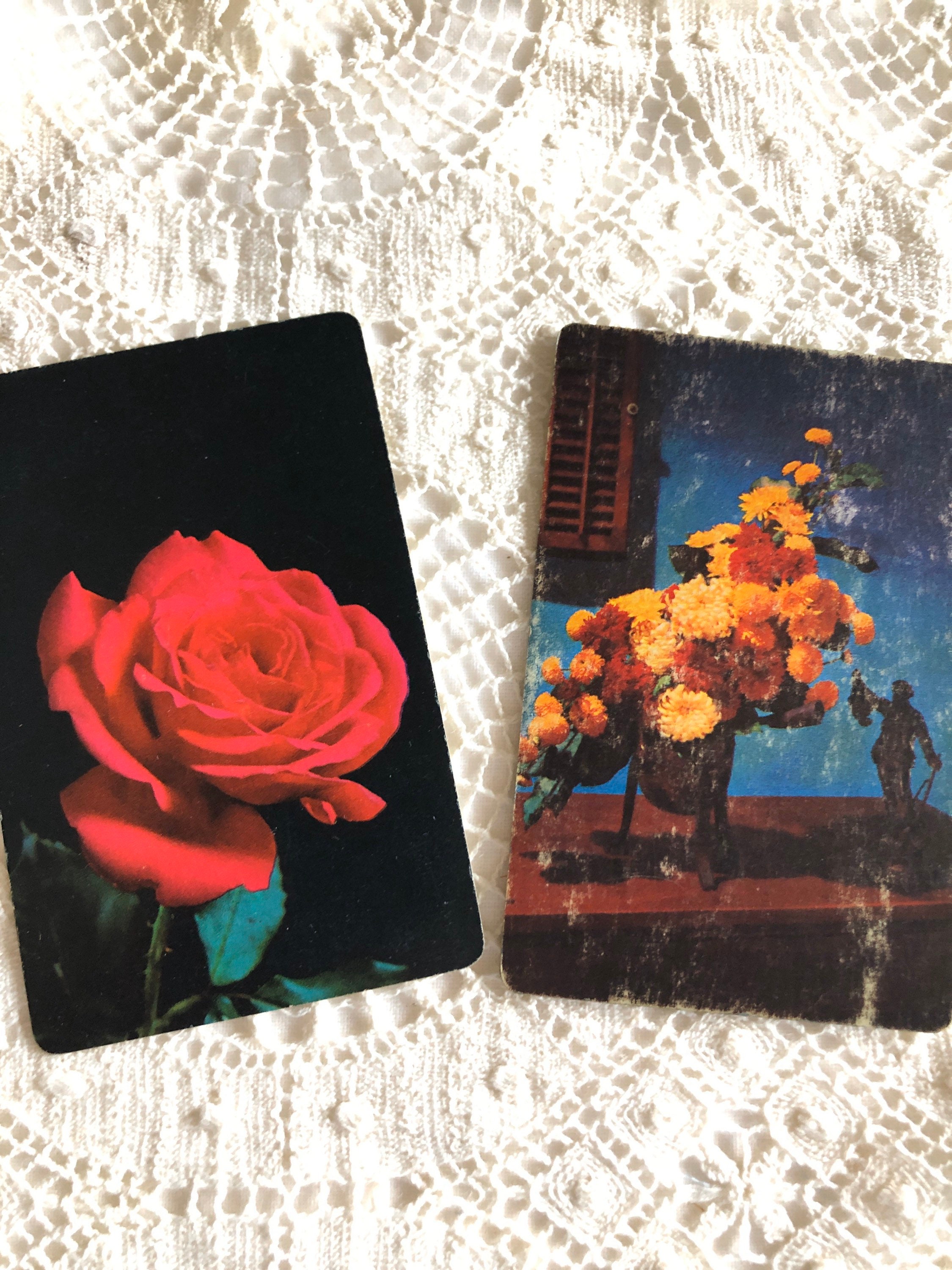 Vintage Playing Cards Set 2 | Etsy