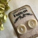 Vintage Style Printed Button Cards With Vintage Buttons. - Etsy