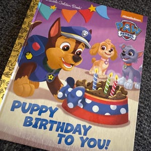 Puppy Birthday to You! (little Golden Book) 2015 - Etsy