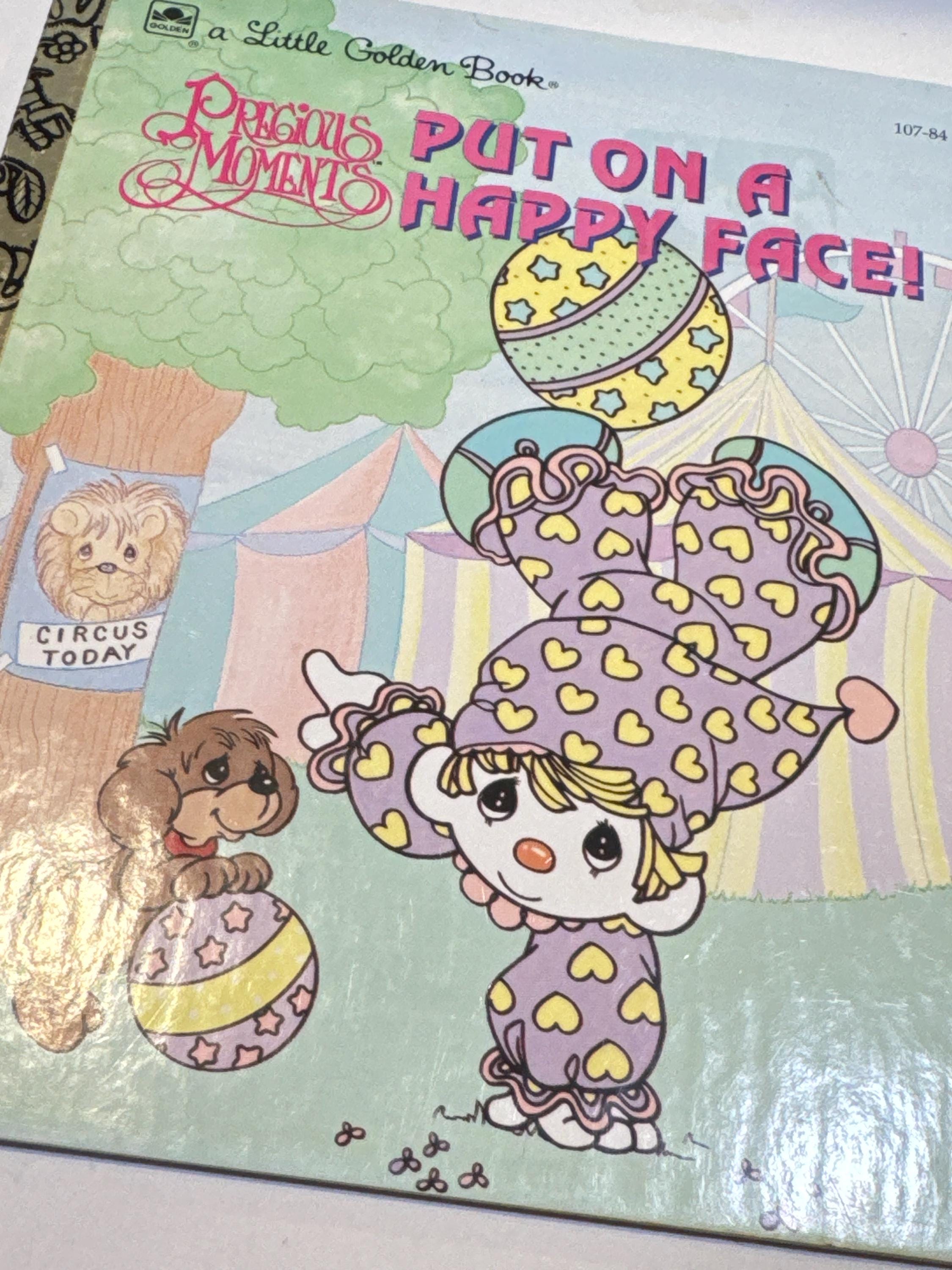 Put on a Happy Face! (little Golden Book) 1992 - Etsy