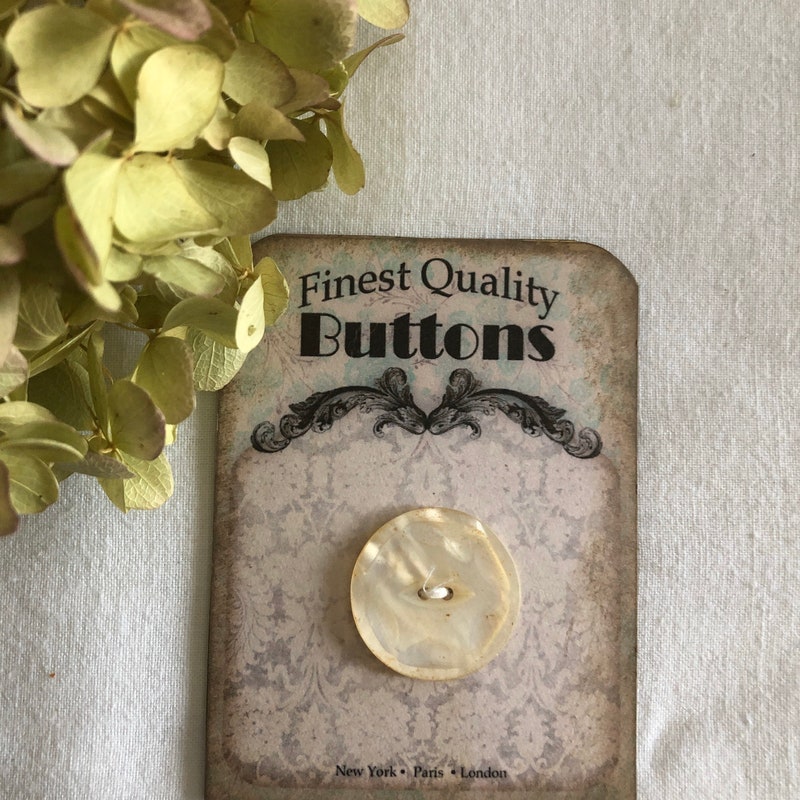 Vintage Button Cards - Etsy