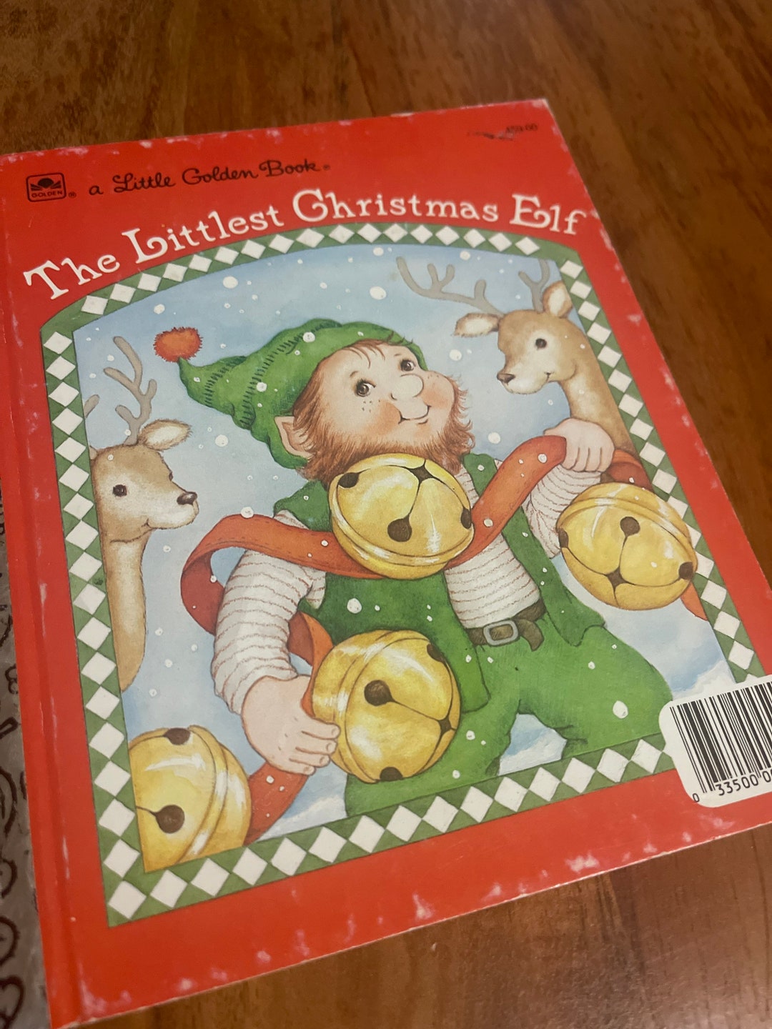 The Littlest Christmas Elf (A Little Golden Book) 1987 - Etsy
