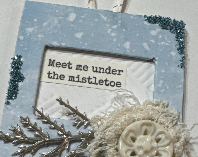 Altered Christmas Vintage Photo Slide. #35 - Etsy