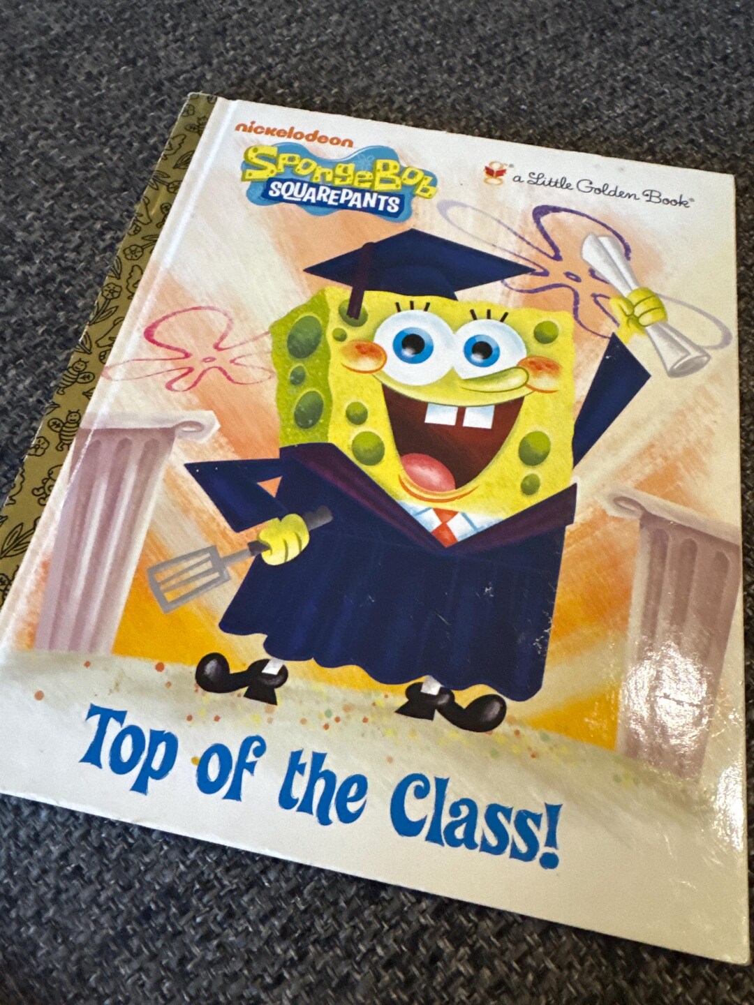 Spongebob Top of the Class (little Golden Book) 2011 - Etsy