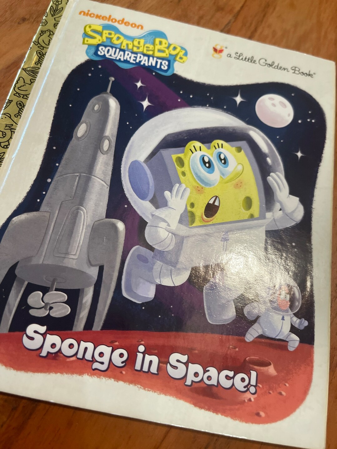 Spongebob in Space A Little Golden Book 2013 - Etsy