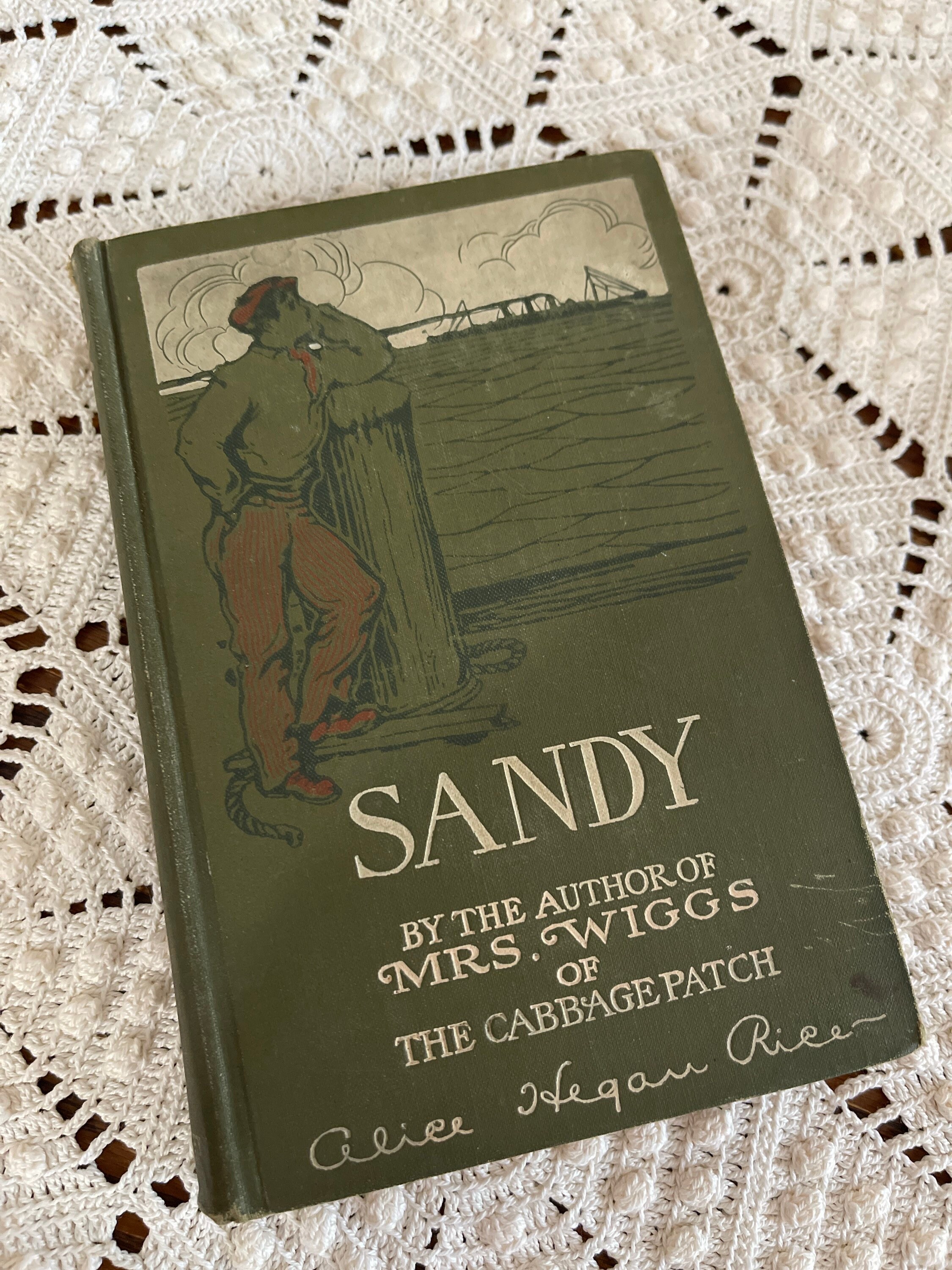 Antique Book 1905 Edition SANDY by Alice Hegan Rice the - Etsy