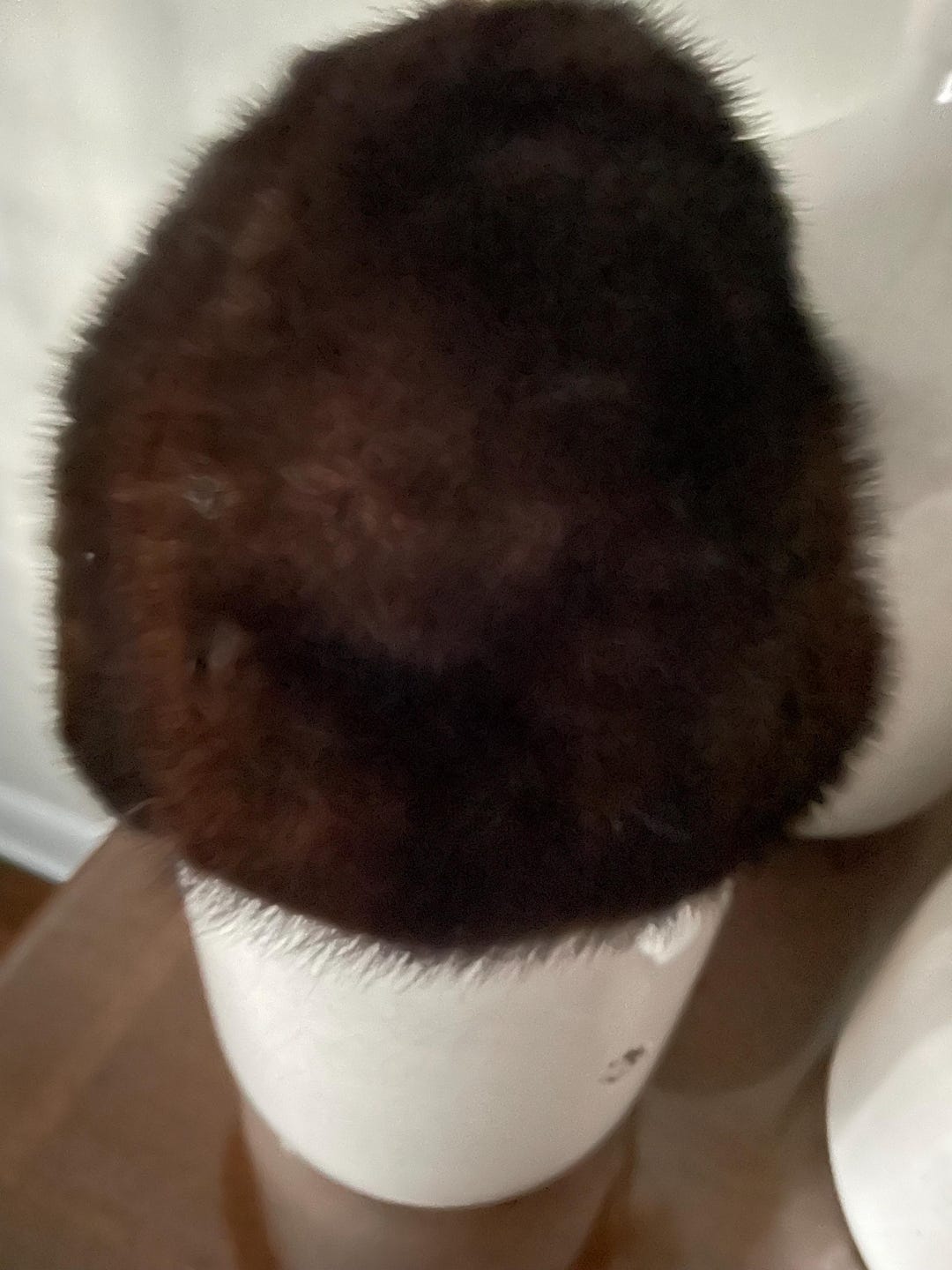 Vintage Dark Brown Ranch Mink Hatcirca 1960sfrench Room, Marshall Field ...