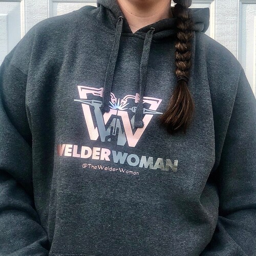 Real Women Weld Vinyl Decal With Lady Welding in the Center | Etsy