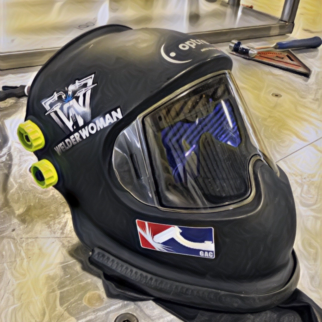 Welder Sticker Welder Vinyl Sticker Woman Welder Vinyl Sticker Welder ...