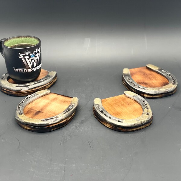 Horseshoe Coaster - Etsy