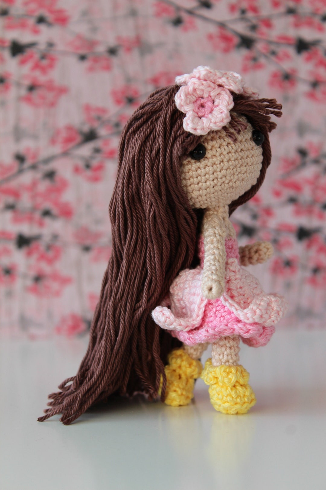 Crochet Pattern: Chibi Doll Sakura Amigurumi - Instant PDF Download ...