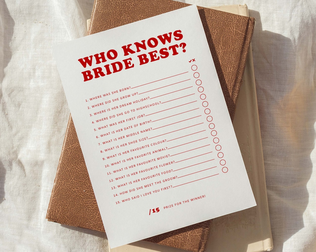 Who Knows Bride Best Game Download, Printable Bridal Shower Game ...