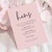 Hens Party Invitations, Hens Night Invites, Blush Bridal Shower ...